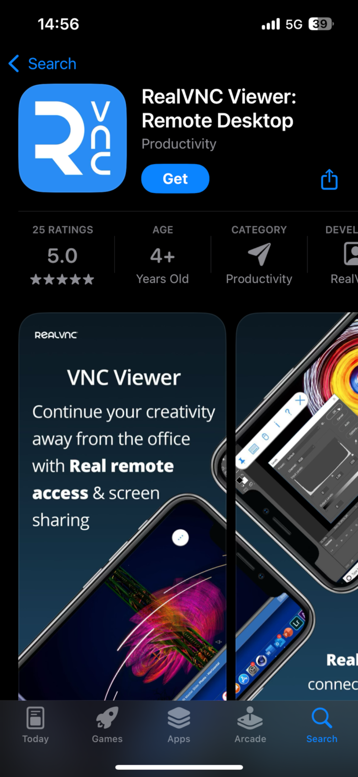 How to Control a PC with iPhone using RealVNC