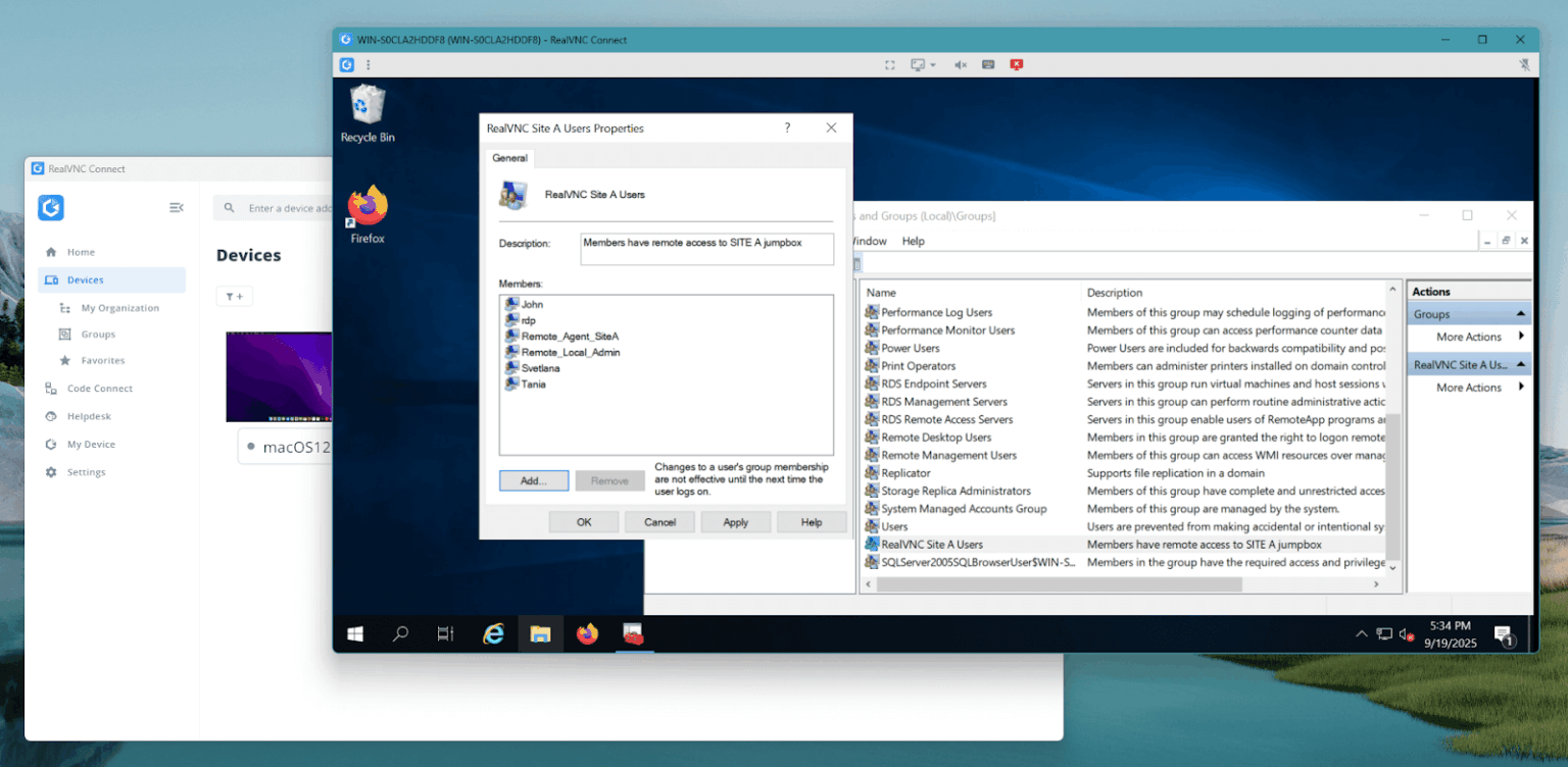 Best VNC Server for Windows: Why RealVNC Connect Leads